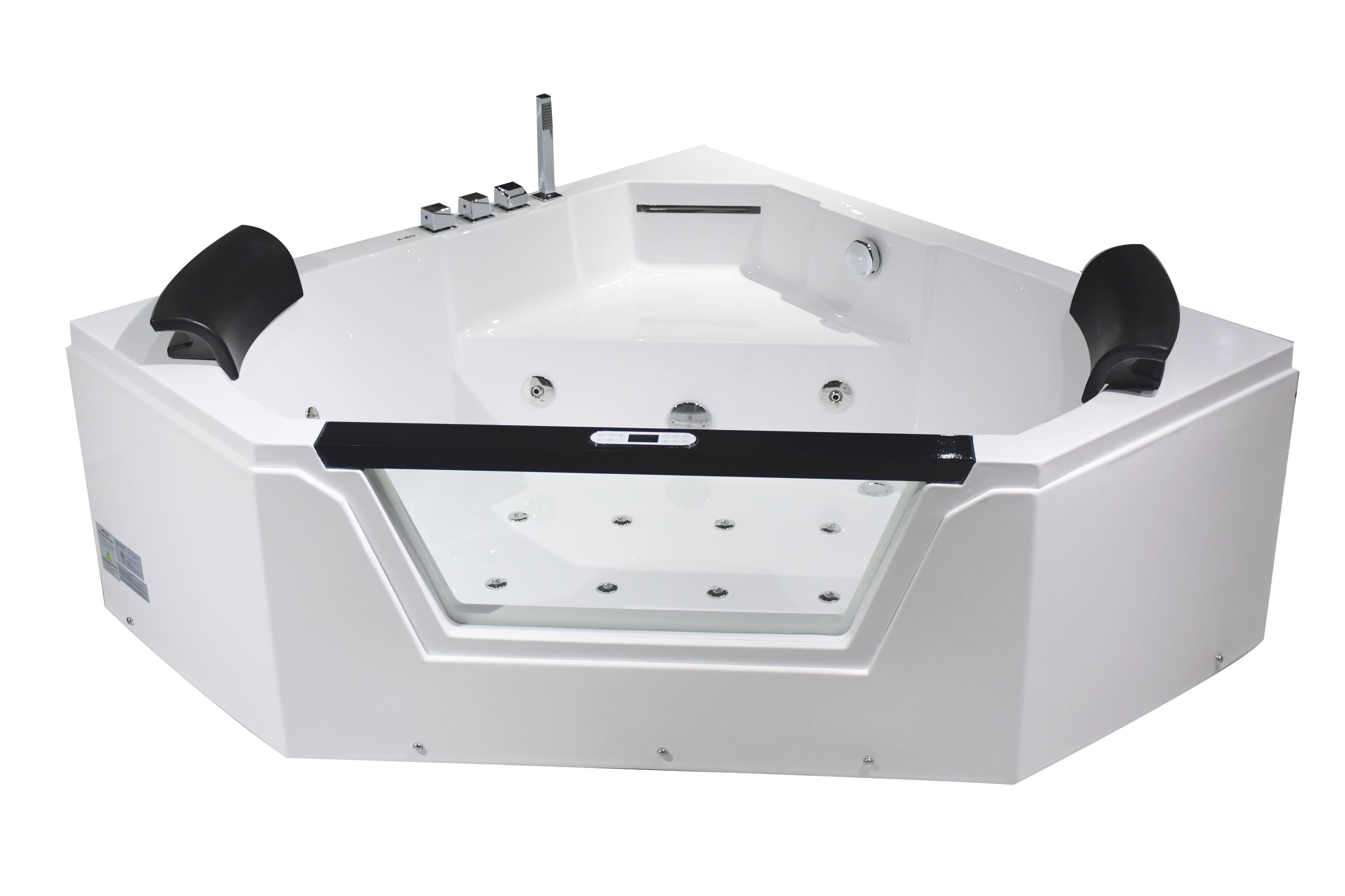 Platinum Corner Jetted Tub - AM-156 – The Home Selection