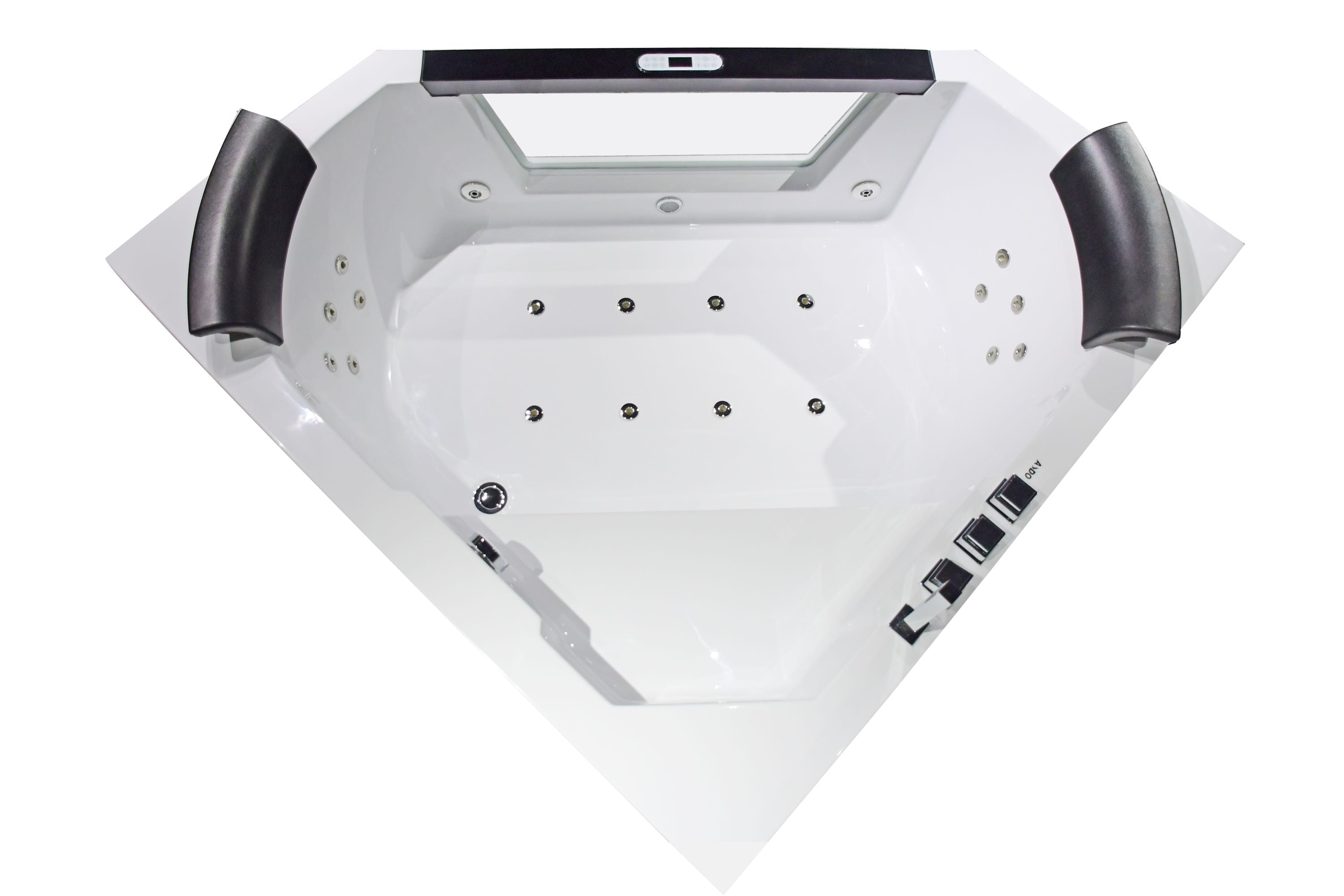 Platinum Corner Jetted Tub - AM-156 – The Home Selection