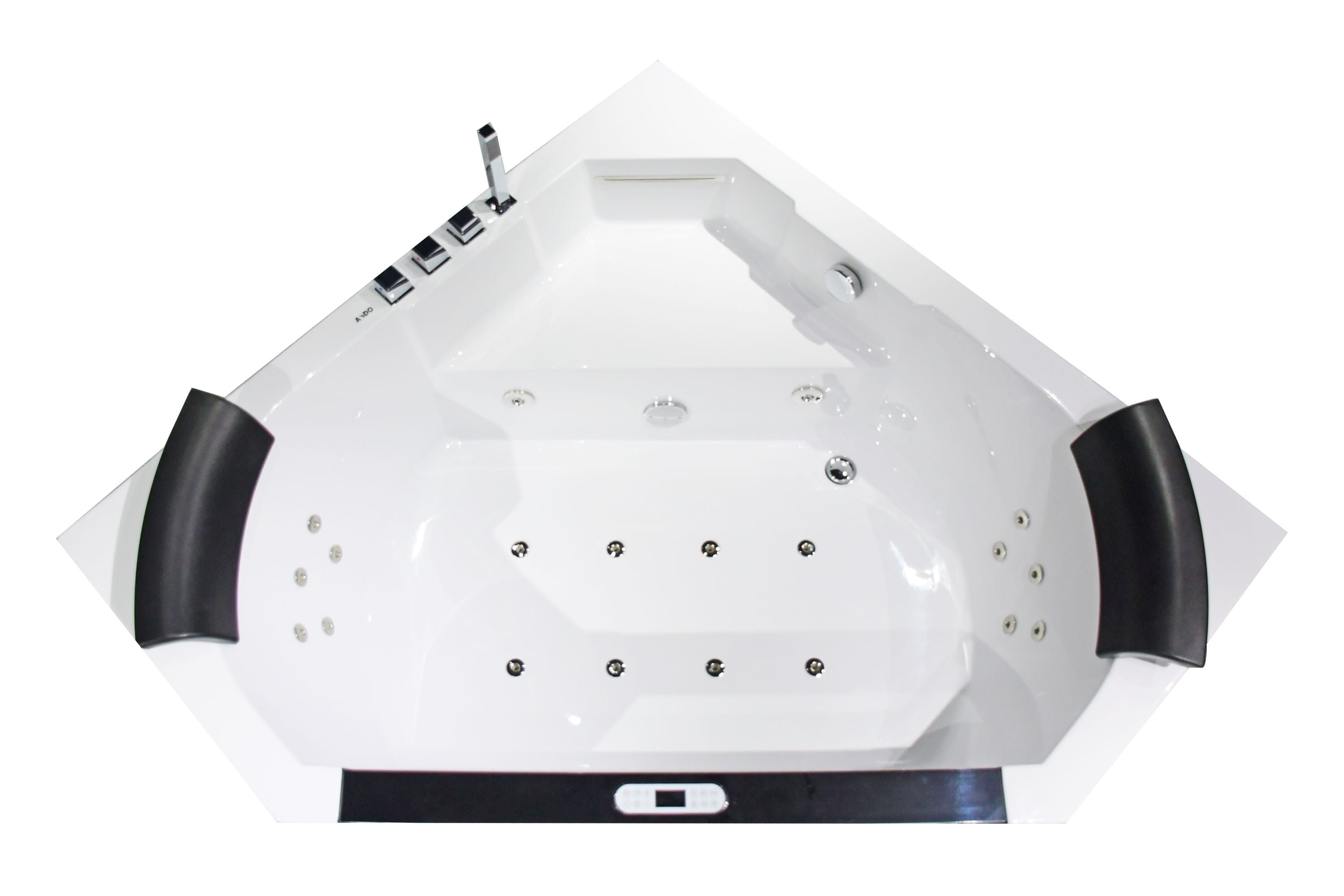 Platinum Corner Jetted Tub - AM-156 – The Home Selection
