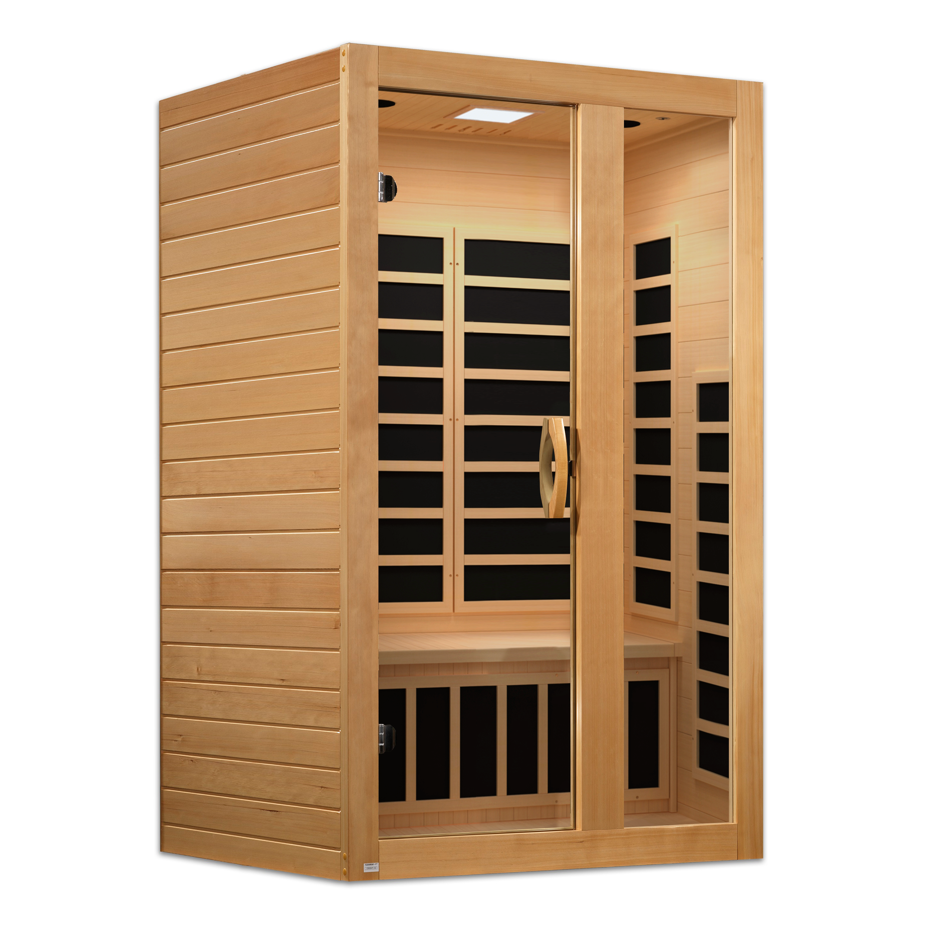 Dynamic 2 Person "Serena Elite" Infrared Sauna Ultra Low EMF with Cana ...