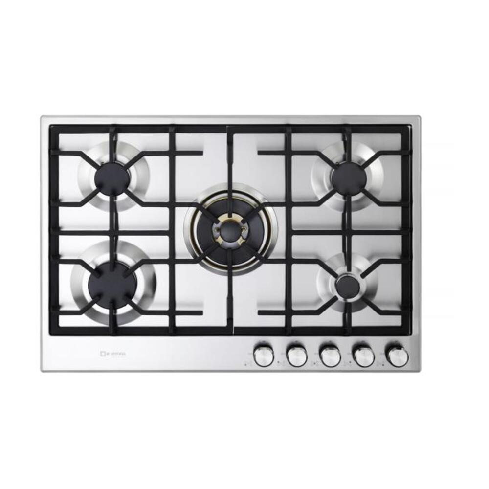 Verona 30 inch Italian-Made Gas Cooktop with 5 Brass Burners and Conti ...