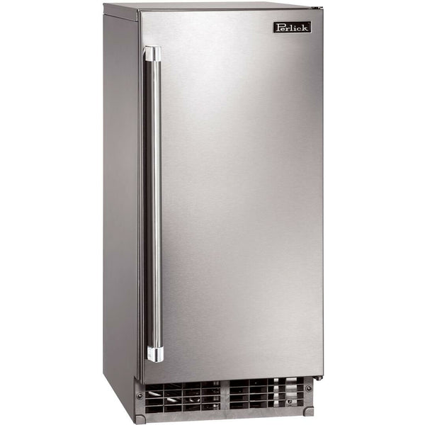 Perlick 15" Cubelet Ice Maker with Soft Compacted Ice, Stainless Steel ...