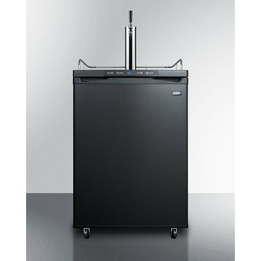 Summit 24" Freestanding Wine Kegerator Dispenser with Complete Tap Kit ...