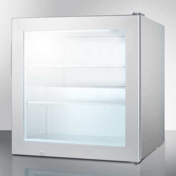 Summit 24" Compact Vodka Chiller with Ceiling Rack, Removable Shelves ...
