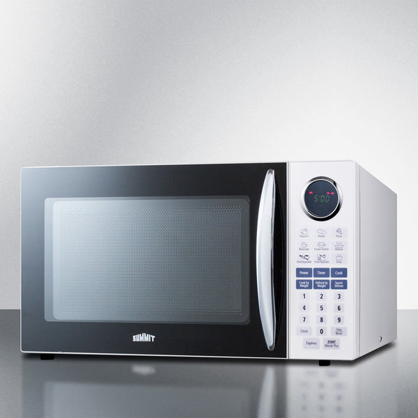 Summit 21" Compact Microwave with 1,000 Watts, 5 Power Levels, One-Tou ...